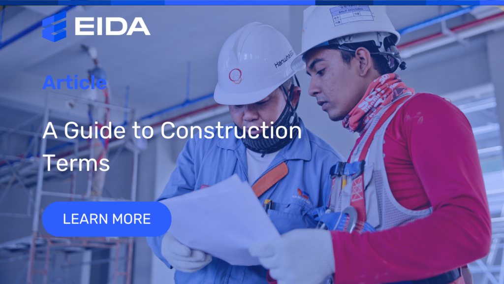 A guide to construction terms | EIDA