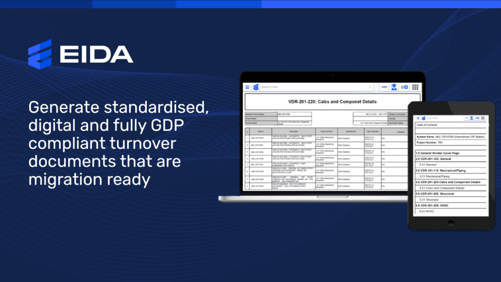 EIDA's Vendor Module for GDP Compliant Turnover | EIDA